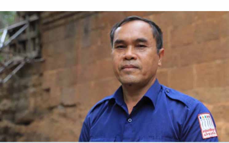 Portrait de Chhut Chhoeum : une vie dans les temples d’Angkor